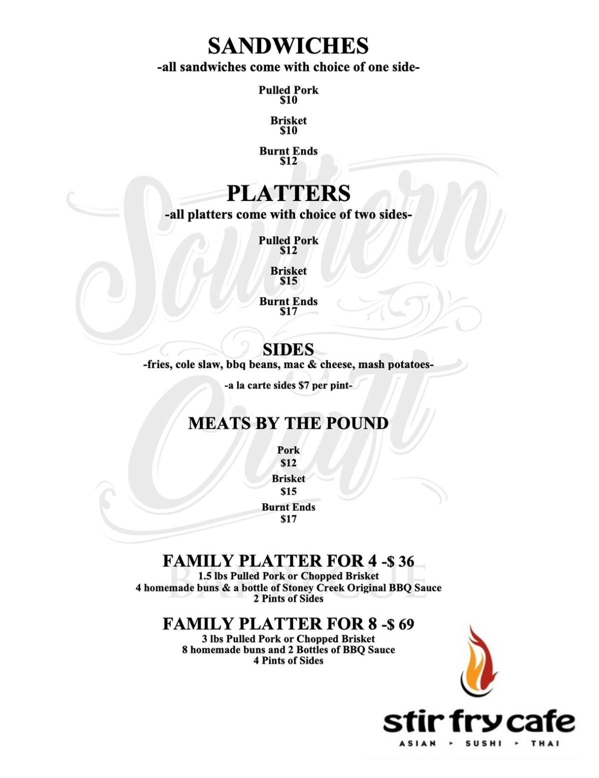 Call to Order Stir Fry Cafe - StirFry Group