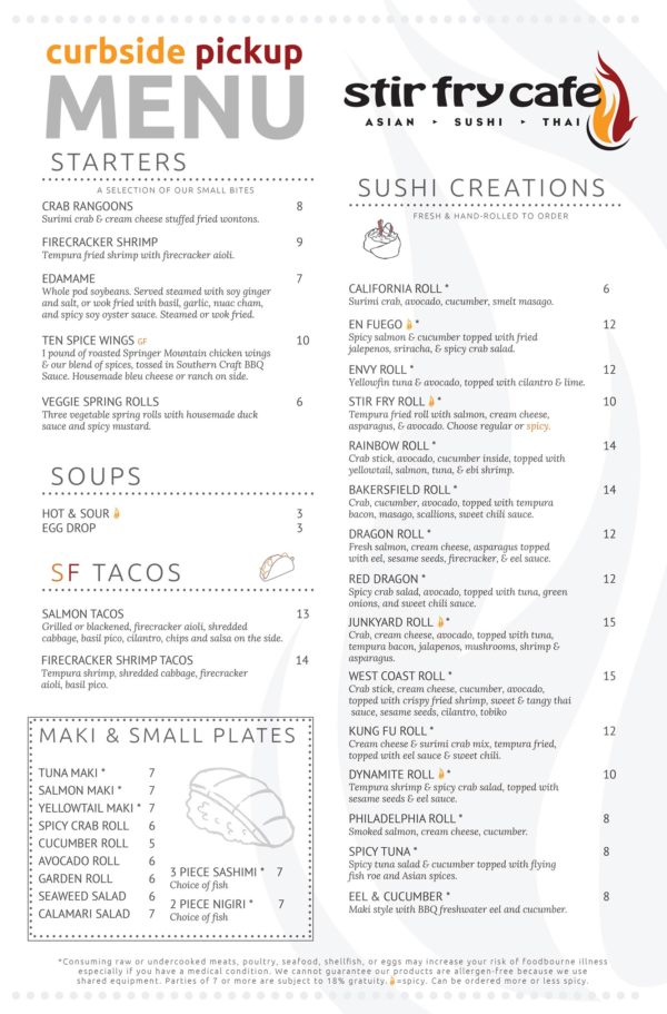 Call to Order Stir Fry Cafe - StirFry Group